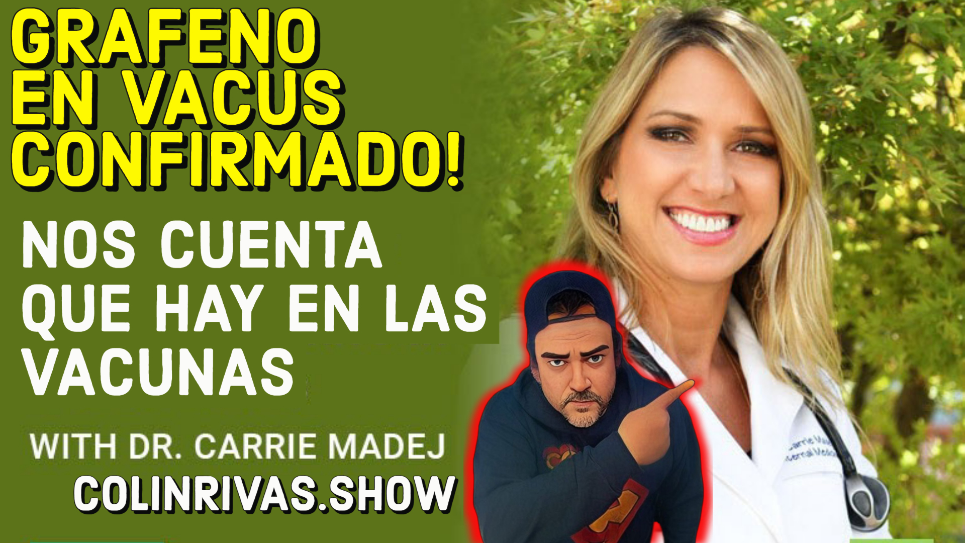 📶 DR CARRIE MADEJ NOS CUENTA Q HAY EN VACUS 🔴 – Colin Rivas Show