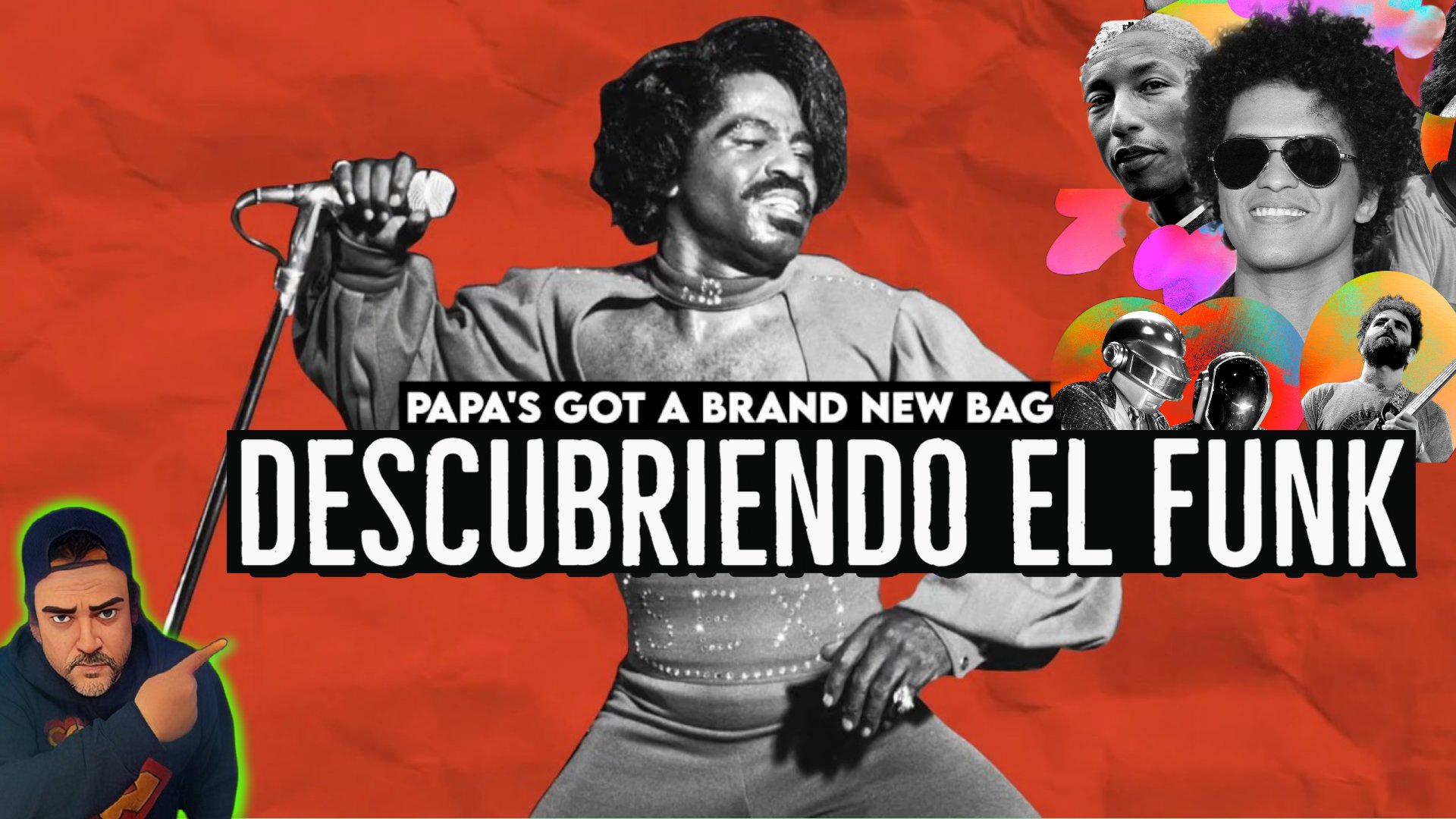 🎸🎧DESCUBRIENDO LA MUSICA FUNKY DESDE LOS 1950+🎙️🔥 – Colin Rivas Show