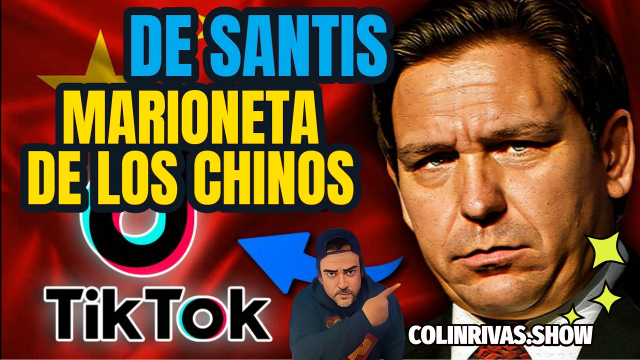 ⚠️DE SANTIS VENDIDO A WALL STREET Y TIK TOK🔴 – Colin Rivas Show